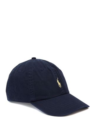 Polo Ralph Lauren Erkek Lacivert Logo Nakışlı Şapka EU Polo Ralph Lauren Erkek Lacivert Logo Nakışlı Şapka EU
