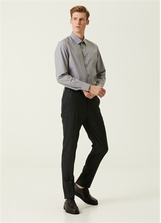 Beymen Collection Erkek Drop 8 Antrasit Yün Pantolon Gri 48 EU Beymen Collection Erkek Drop 8 Antrasit Yün Pantolon Gri 48 EU