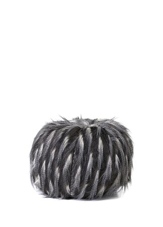 Mxhome Siyah Top Formlu Puf