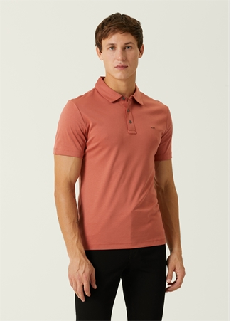 Michael Kors Erkek Kiremit Polo Yaka T-shirt Kırmızı S Eu Michael Kors Erkek Kiremit Polo Yaka T-shirt Kırmızı S Eu