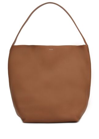 The Row Kadın Taba Deri Omuz Çantası Turuncu EU