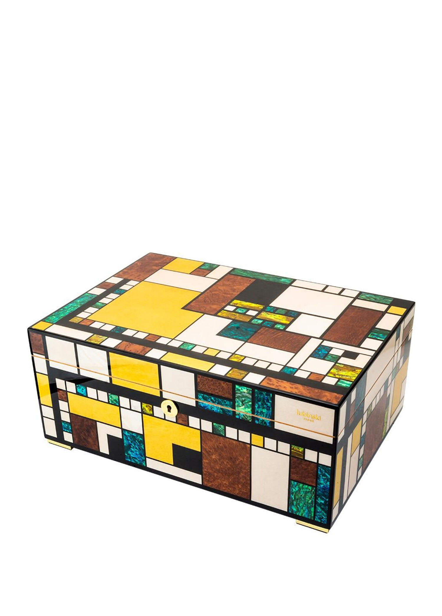 Lubinski - Limited Edition Abstract Humidor 150s Cigar Box