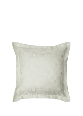Blumarine Home Dayane Ekru Desenli 48x48 cm Dekoratif Yastık Bej