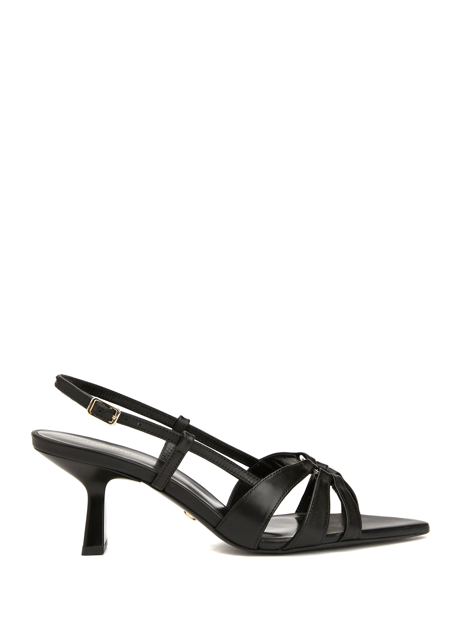 George Hogg Siyah Kadın Siyah Kadın Deri Sandalet 1425101 | Beymen