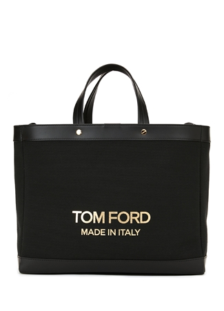 Tom Ford Kadın Siyah Logolu Omuz Çantası Eu Tom Ford Kadın Siyah Logolu Omuz Çantası Eu