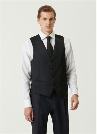 Palzileri Lab Erkek Lacivert Yün Yelek 50 IT