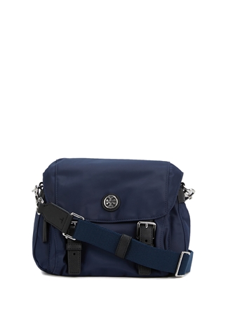 Tory Burch Kadın Lacivert Logo Detaylı Omuz Çantası EU Tory Burch Kadın Lacivert Logo Detaylı Omuz Çantası EU