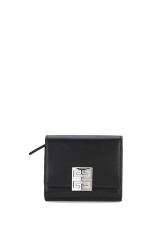 Givenchy Kadın 4G Siyah Deri Cüzdan EU