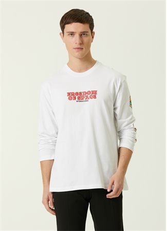Freedom of Space Erkek Ahead Of Time Beyaz Uzun Kollu T-shirt S EU Freedom of Space Erkek Ahead Of Time Beyaz Uzun Kollu T-shirt S EU