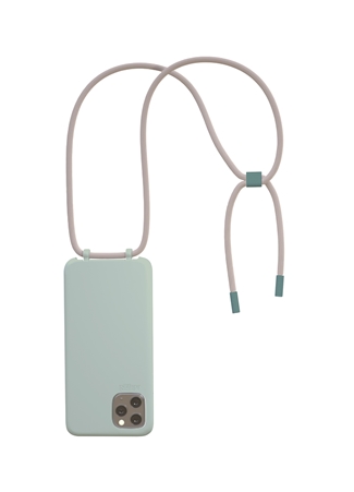 Bonibi Mavi iPhone 2 Askılı Telefon Kılıfı EU