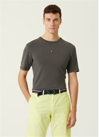 Tommy Hilfiger Erkek Motion Antrasit Logolu Organik Pamuk T-shirt Gri S EU Tommy Hilfiger Erkek Motion Antrasit Logolu Organik Pamuk T-shirt Gri S EU