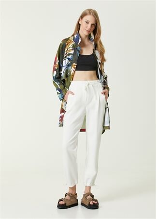 Beymen Club Kadın PANTOLON Beyaz 34