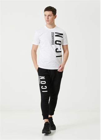 Dsquared2 Erkek Icon Siyah Logo Detaylı Jogger Eşofman Altı S EU Dsquared2 Erkek Icon Siyah Logo Detaylı Jogger Eşofman Altı S EU