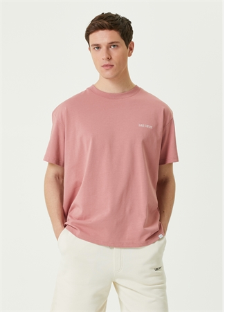 Les Deux Erkek Pembe Logo Nakışlı T-shirt S Eu Les Deux Erkek Pembe Logo Nakışlı T-shirt S Eu