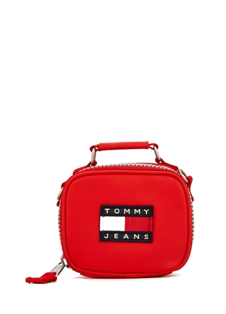Tommy Hilfiger Kadın Heritage Kırmızı Logolu Omuz Çantası HERITAG EU Tommy Hilfiger Kadın Heritage Kırmızı Logolu Omuz Çantası HERITAG EU