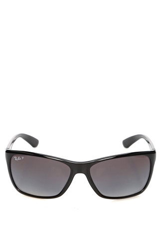 Ray-Ban Erkek Siyah Dikdörtgen Formlu Güneş Gözlüğü 6 EU