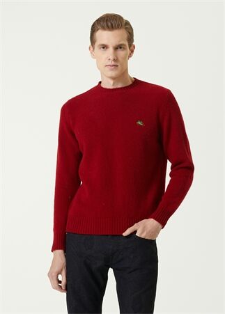 Etro Erkek Kırmızı Yün Kazak M EU