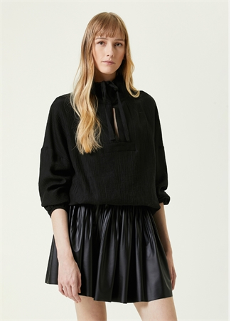 Network Kadın Regular Fit Siyah Gömlek S EU Network Kadın Regular Fit Siyah Gömlek S EU