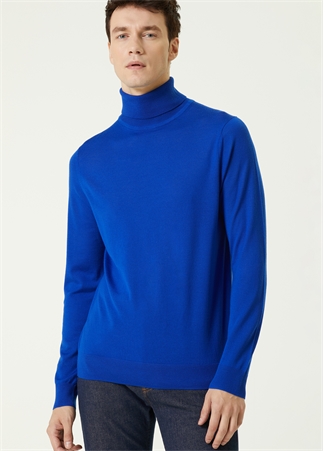 Paul Smith Erkek Mavi Balıkçı Yaka Yün Kazak Lacivert XL EU Paul Smith Erkek Mavi Balıkçı Yaka Yün Kazak Lacivert XL EU
