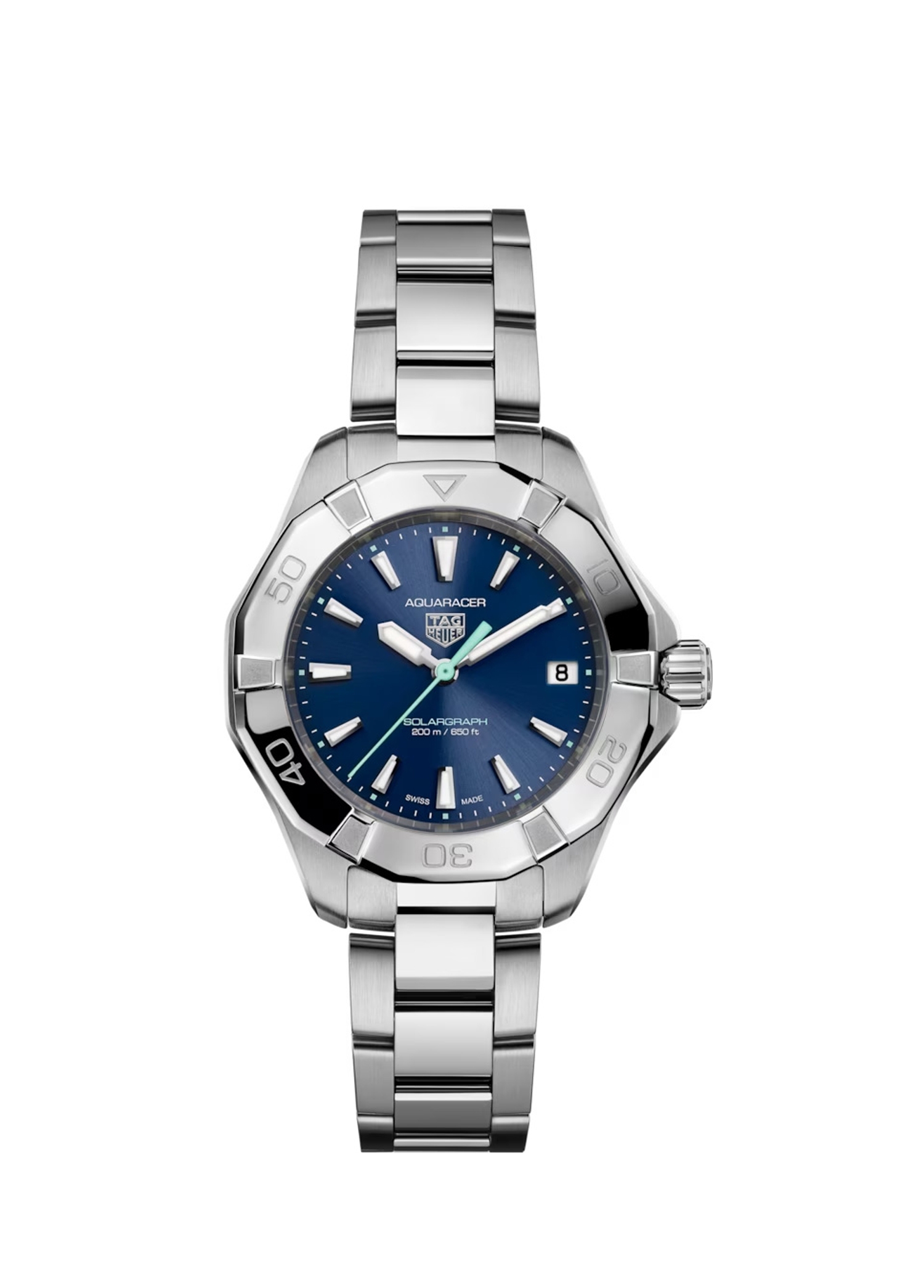 TAG Heuer Çok Renkli Kadın Aquaracer Professional 200 Solargraph Kadın ...