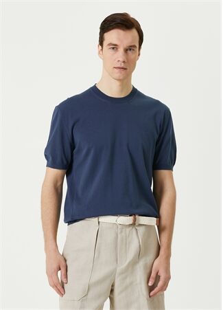 Z Zegna Erkek Lacivert T-shirt Mavi L It