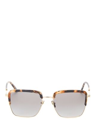 Giorgio Armani Kadın Kahverengi Gold Güneş Gözlüğü 54 EU