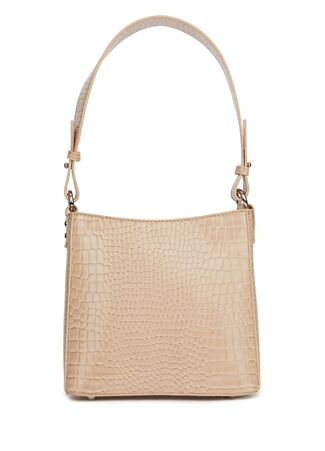 Hvisk Kadın Amble Small Bej Vegan Omuz Çantası EU