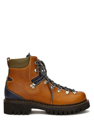 Dsquared2 Erkek Taba Deri Bot Turuncu 4 EU Dsquared2 Erkek Taba Deri Bot Turuncu 4 EU