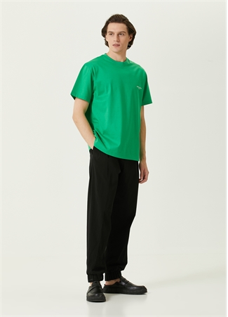 Wooyoungmi Erkek Yeşil Çiçek Baskılı Logolu T-shirt 46 It Wooyoungmi Erkek Yeşil Çiçek Baskılı Logolu T-shirt 46 It