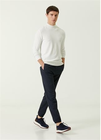 Etro Erkek Mavi Etnik Desenli Jogger Eşofman Altı L EU