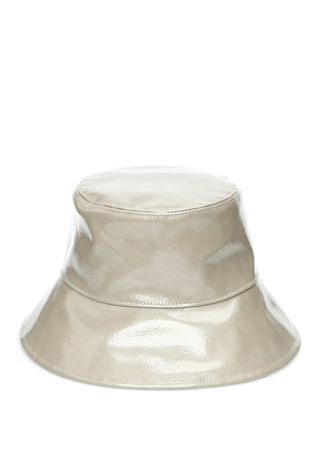 Eric Javits Kadın Krem Parlak Dokulu Şapka Bej EU Eric Javits Kadın Krem Parlak Dokulu Şapka Bej EU