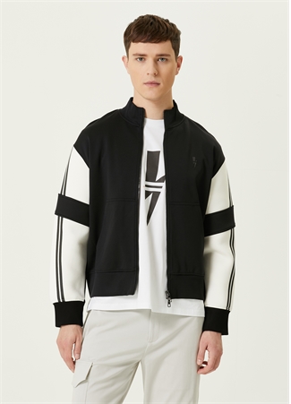 Neil Barrett Erkek SWEATSHIRT Siyah S EU