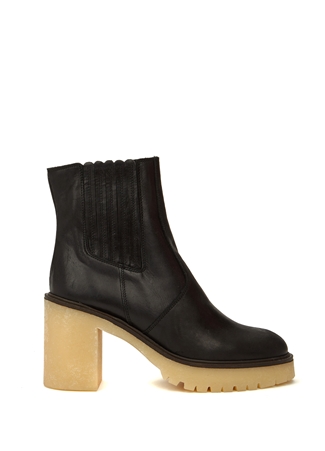 Free People Kadın Siyah Deri Bot 36 EU Free People Kadın Siyah Deri Bot 36 EU