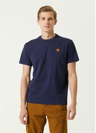Kenzo Erkek Lacivert Logo Patchli T-shirt S EU Kenzo Erkek Lacivert Logo Patchli T-shirt S EU