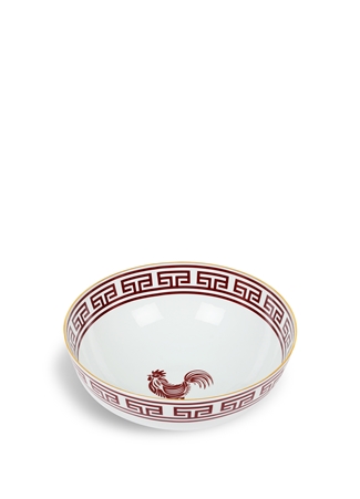 Some Home İstanbul Lucky Rooster Collection Red 25 Cm Servis Kase Bordo Some Home İstanbul Lucky Rooster Collection Red 25 Cm Servis Kase Bordo
