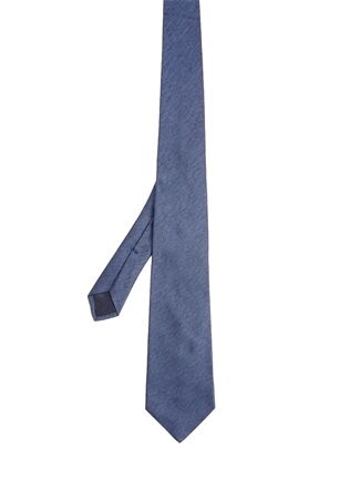 Beymen Collection Erkek Mavi İpek Kravat EU IT