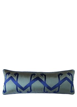 Atölye11 Su Yolu 26x70 cm İpek Dekoratif Yastık Çok Renkli