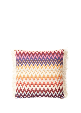 Missoni Home Margot Zikzak Desenli 40x40 Dekoratif Yastık Çok Renkli