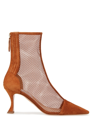 Aquazzura Kadın Saint Honore Taba Bot Kırmızı 37.5 EU Aquazzura Kadın Saint Honore Taba Bot Kırmızı 37.5 EU