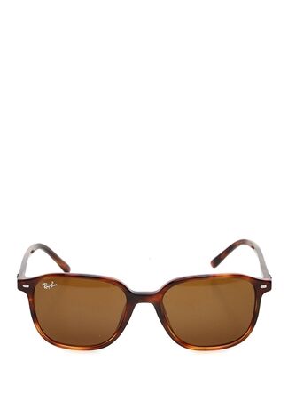 Ray-Ban Leonard Striped Havana Güneş Gözlüğü Kahverengi 53 EU