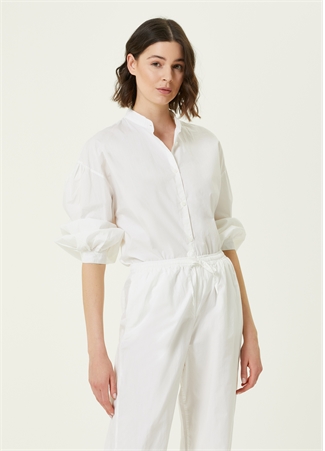 American Vintage Kadın Beyaz Kol Detaylı Gömlek Xs/s Eu American Vintage Kadın Beyaz Kol Detaylı Gömlek Xs/s Eu