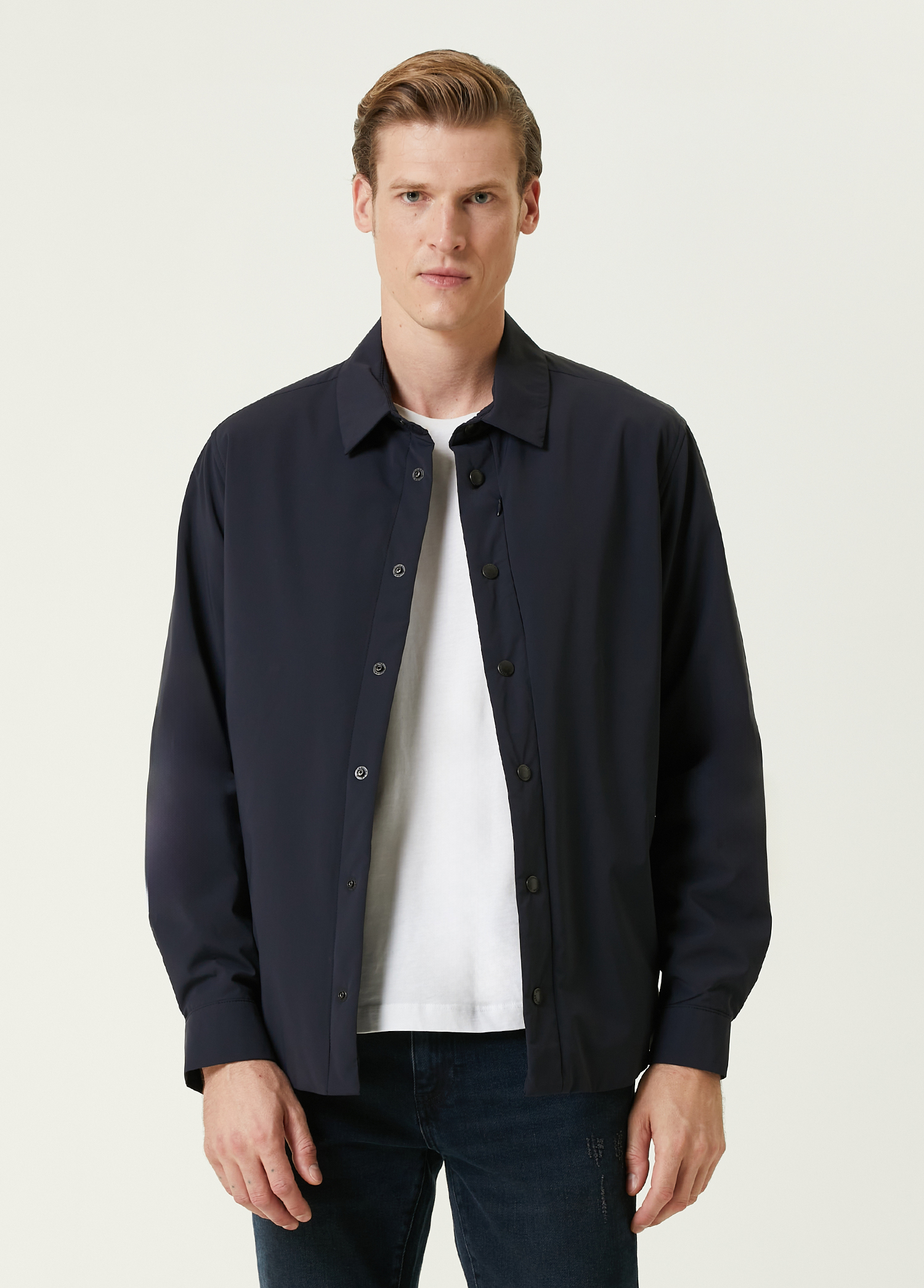 Beymen Collection - Navy Blue Overshirt - Navy blue