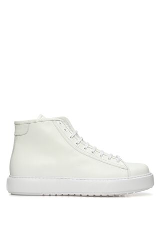 Academia Erkek Beyaz Deri Sneaker 42