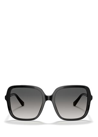 Bvlgari Kadın Siyah Kare Formlu Güneş Gözlüğü 57 EU