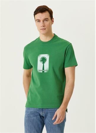 Emporio Armani Erkek TSHIRT Yeşil S EU