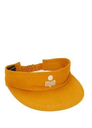 Etoile Isabel Marant Kadın Sarı Logolu Şapka EU