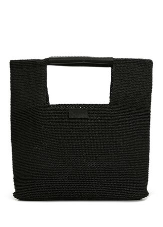 Tullaa Kadın City Siyah Logo Detaylı Çanta EU