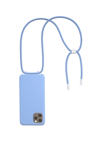 Bonibi Mavi Askılı iPhone 2 Telefon Kılıfı Lacivert EU