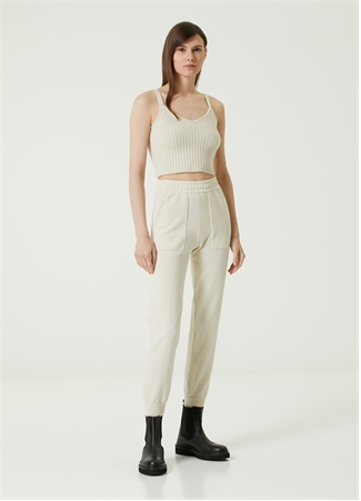 Allsaints Kadın Eli Relaxed Fit Ekru Yün Eşofman Altı Bej XS EU Allsaints Kadın Eli Relaxed Fit Ekru Yün Eşofman Altı Bej XS EU