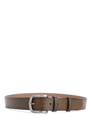 George Hogg Erkek Yeşil Deri Kemer 20 EU